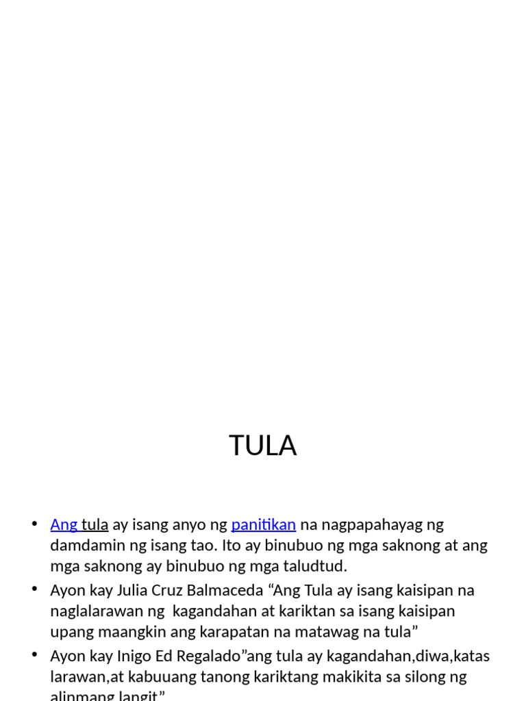 Tula | PDF