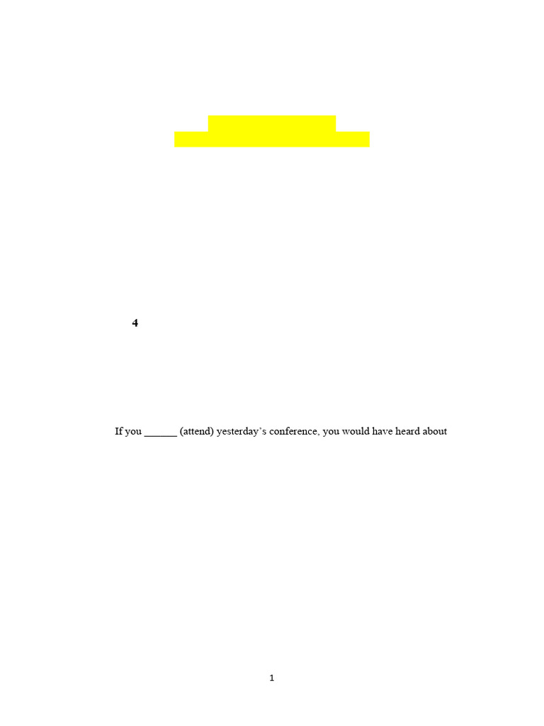 Summative One Grammar s4 455 | PDF