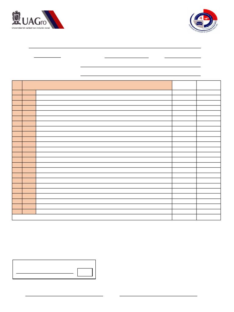 4 Lista de Cotejo Posiciones Anatomicas | PDF