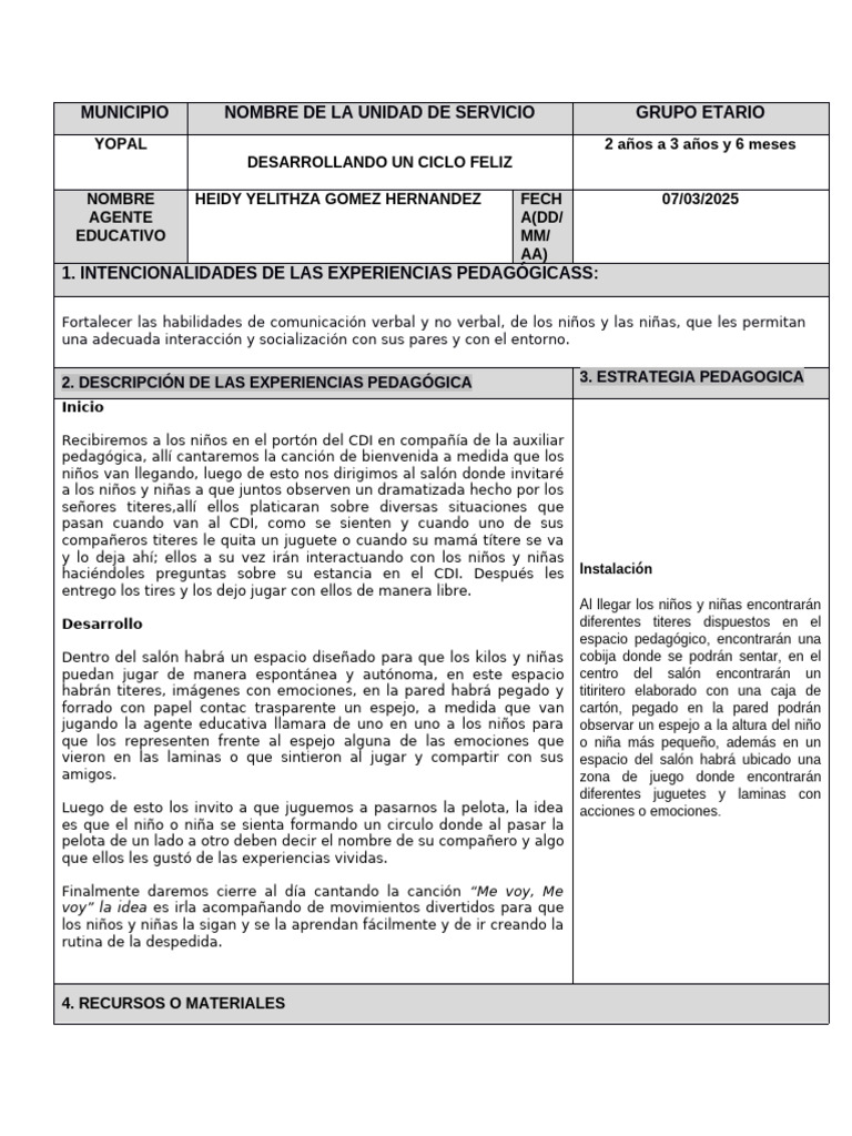 Planeador Cdi 5 | PDF