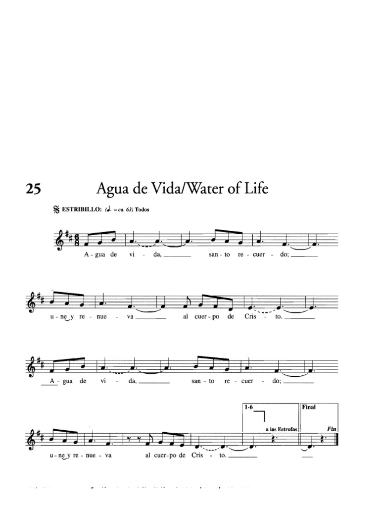 Agua de Vida | PDF