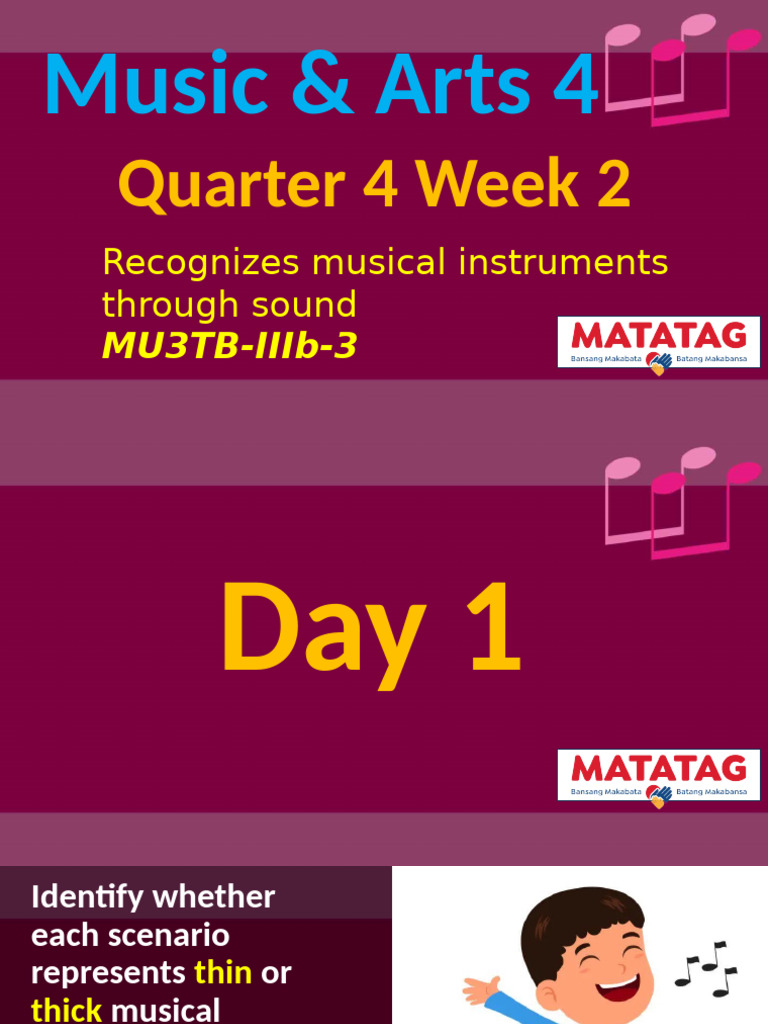 q4 Music Arts Ppt Week 2 | PDF | Music Theory | Musical Compositions