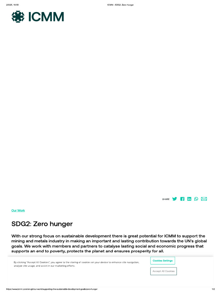 SDG2 - Zero Hunger | PDF