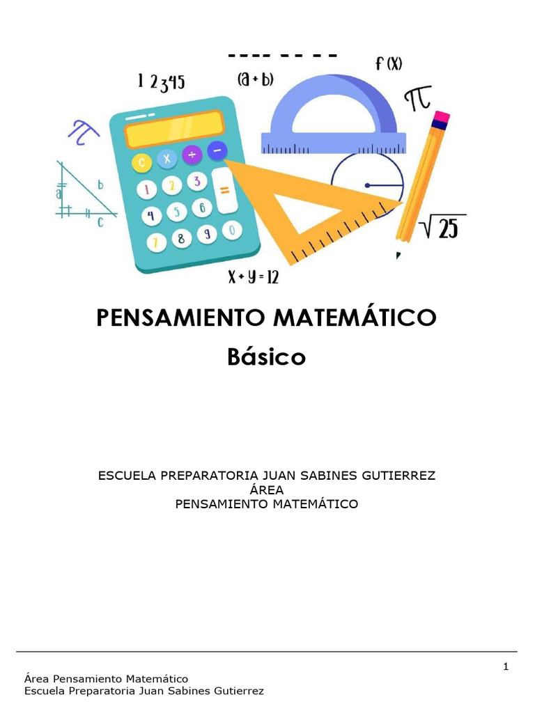 Cuadernillo Matematicas Prepa.1 | PDF | Porcentaje | Multiplicación