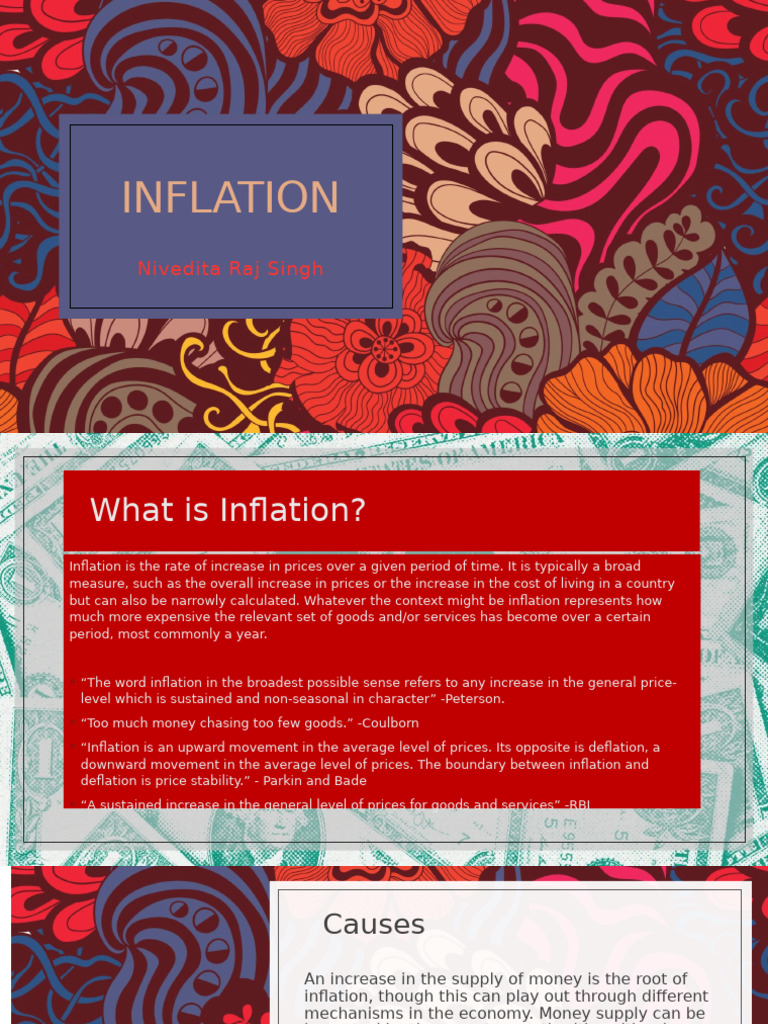 Inflation ppt | PDF | Cost Of Living | Inflation