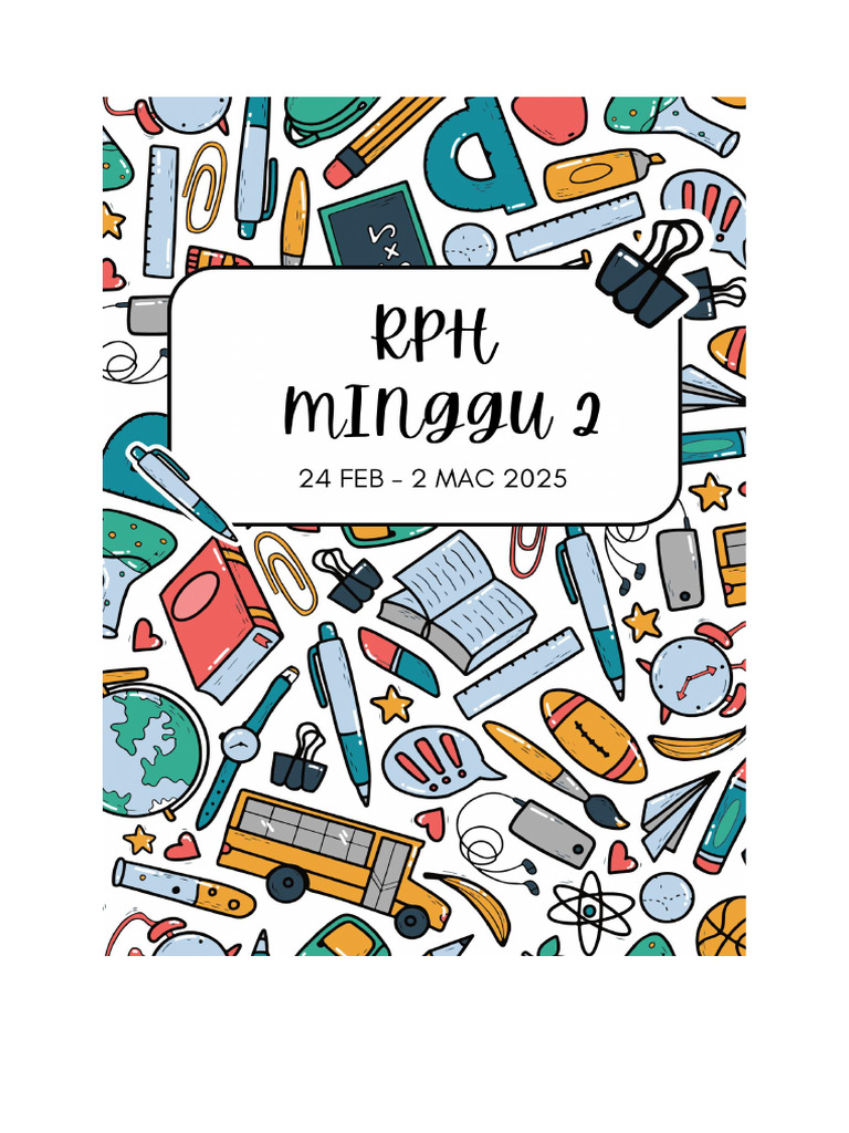 Lesson Plan Week 2-Monday-Kasturi | PDF | Lesson Plan | Learning