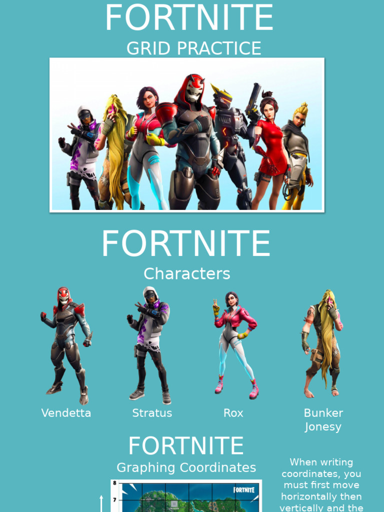 Fortnite Grid Practice Coordinates Guide | PDF