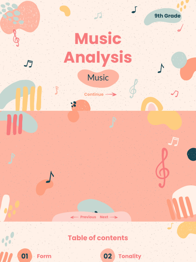 Music Analysis - Music Project | PDF