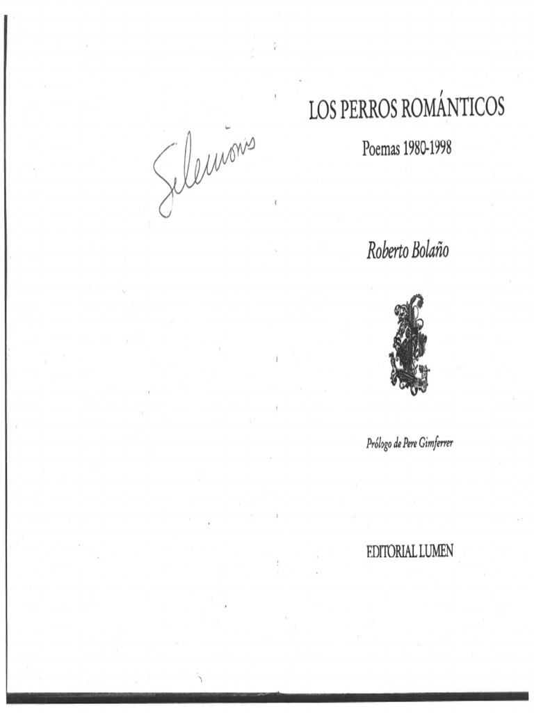 Perros Románticos, Selecciones | PDF