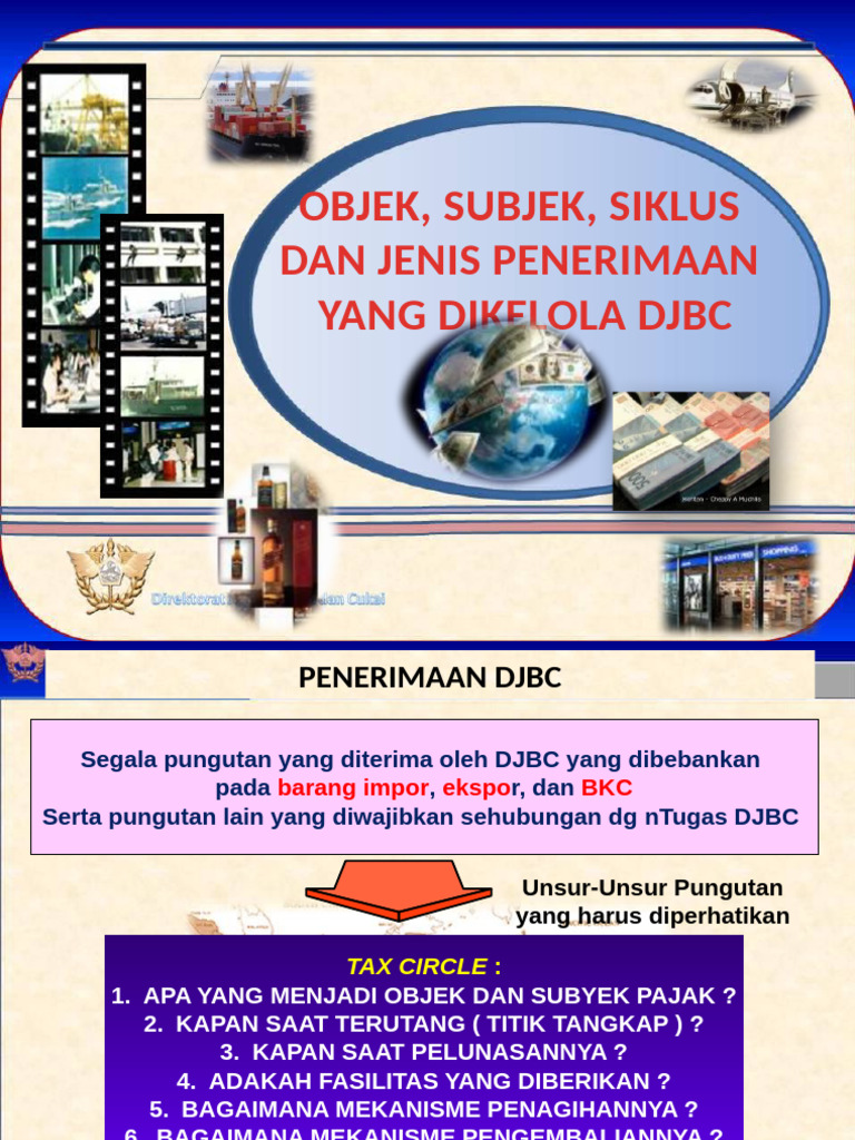 02jenis Penerimaan DJBC | PDF