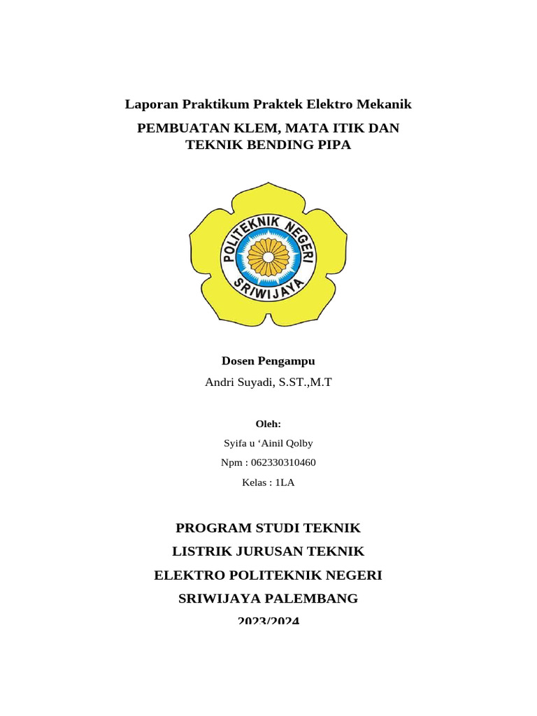 COVER LAPRAK BENGKEL LA | PDF