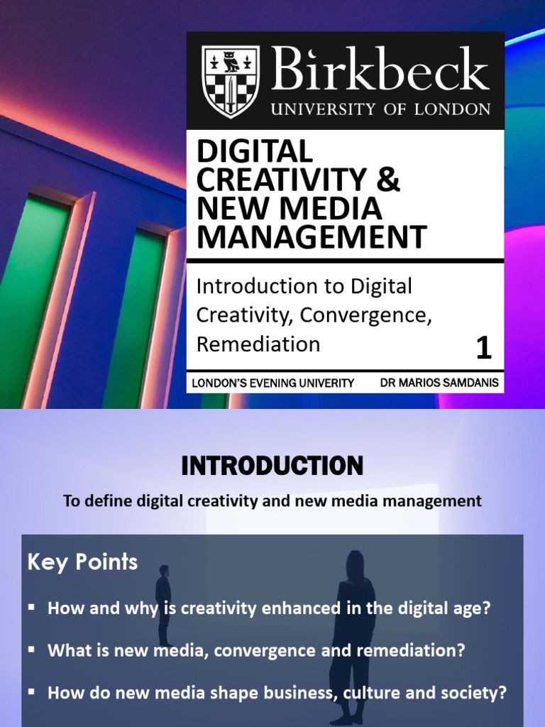 Digital Creativity in New Media Management | PDF | Creativity