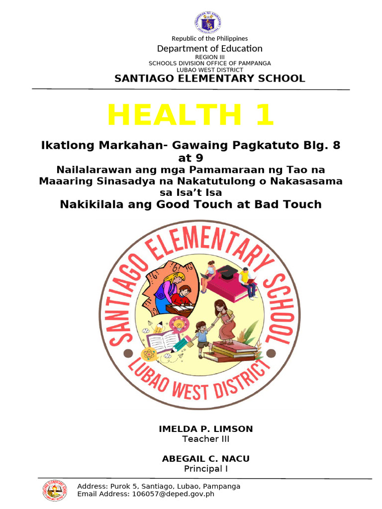 Las in 2-Health 1... 4TH Quarter | PDF