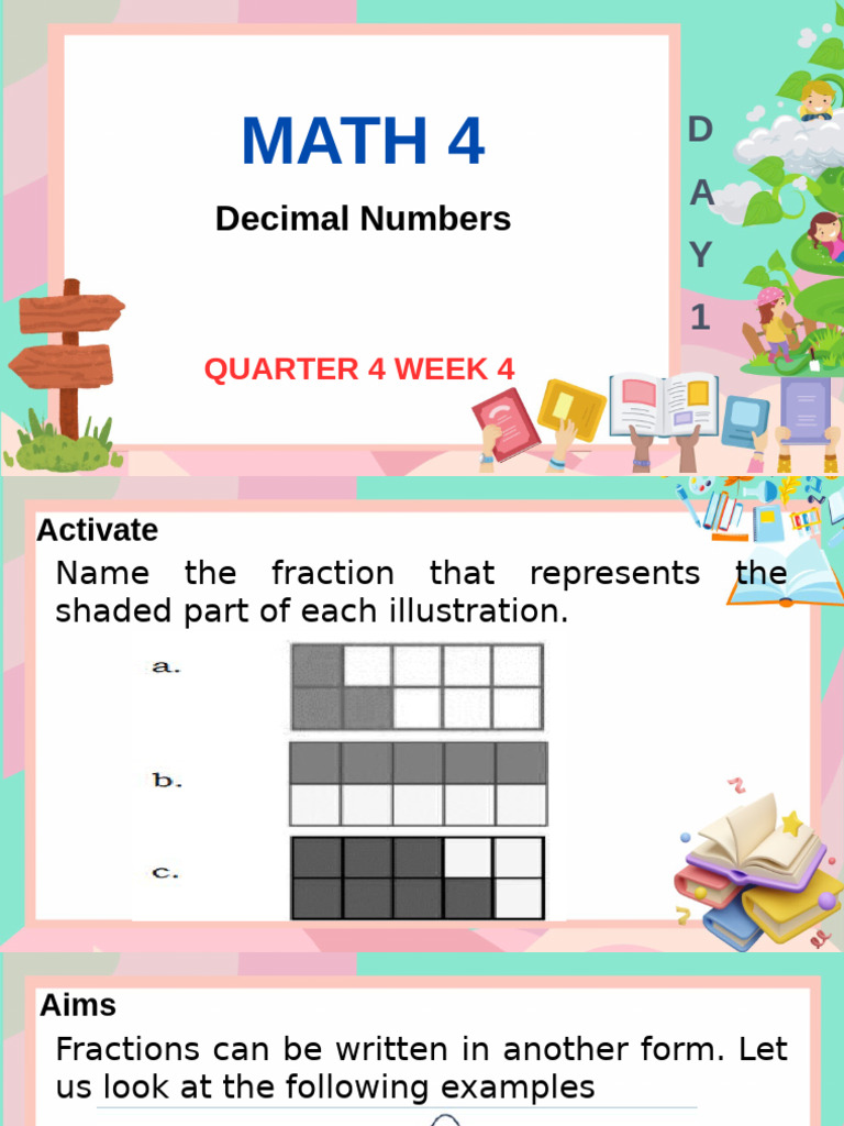 Q4 W4 Math PPT Matatag | PDF | Decimal | Numbers