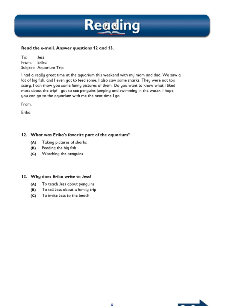 TOEFL - Reading | PDF