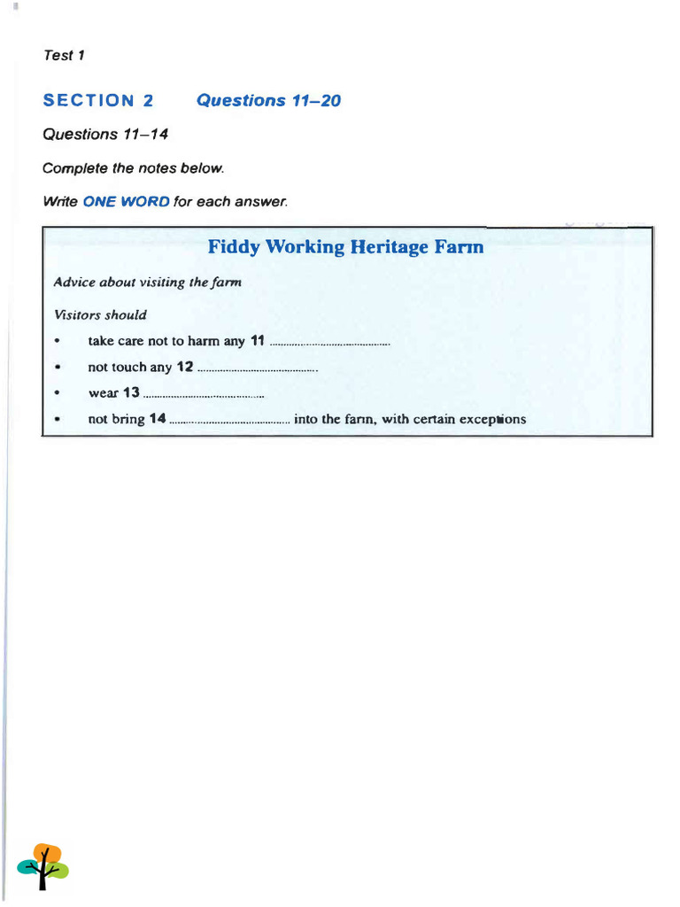 LISTENING (Map) | PDF