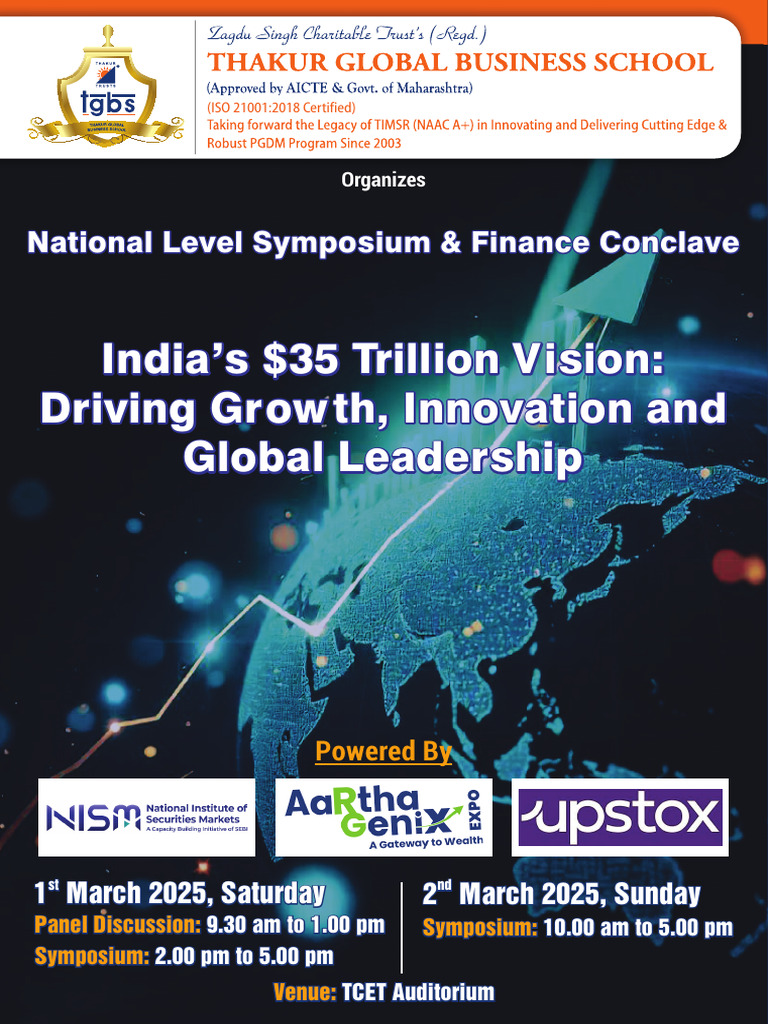 Brochure - Finance Conclave 2024 | PDF | Innovation | Sustainability