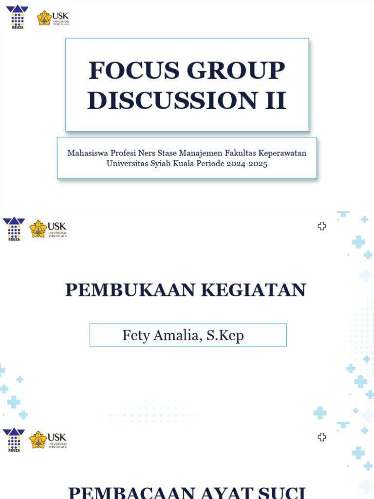FGD Ii Mankep Raudhah 1-2 | PDF