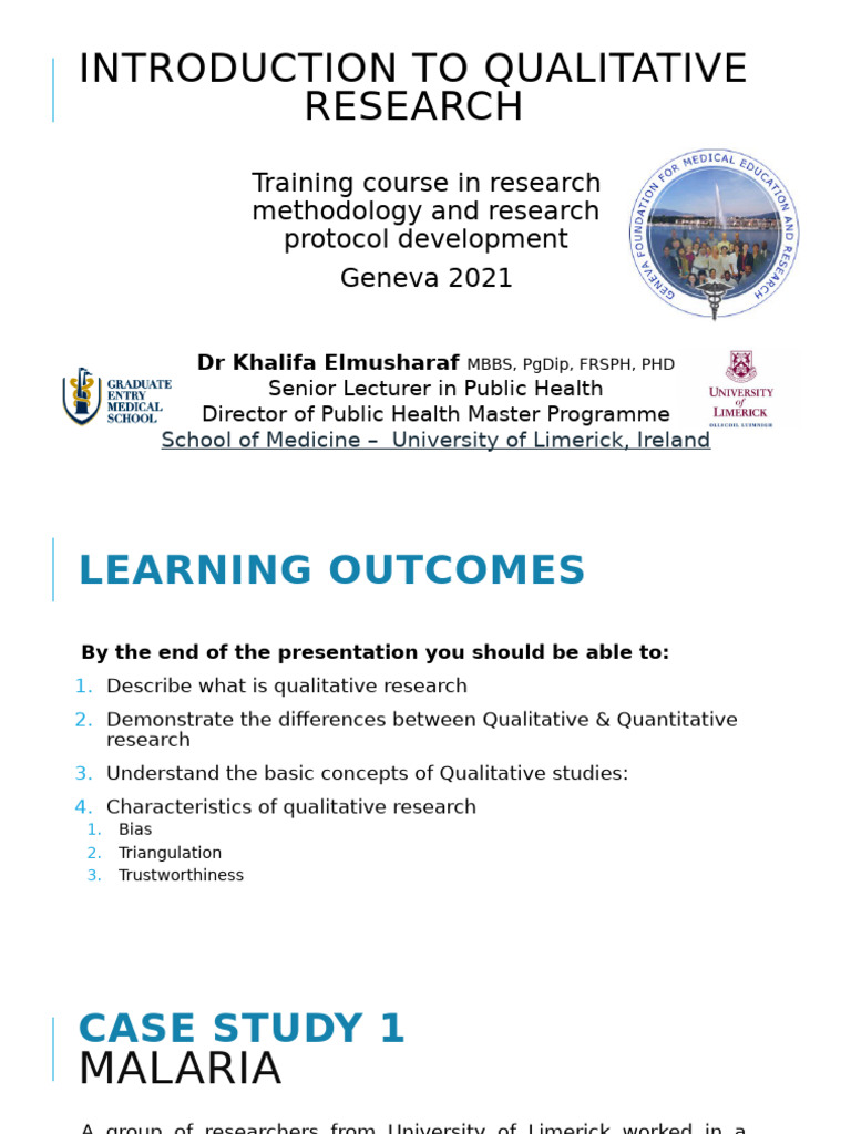 5 1 Introduction Qualitative Research Elmusharaf 2021 | PDF ...