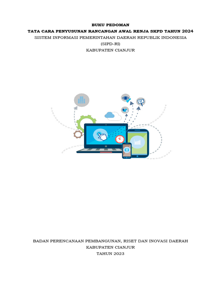 Panduan Penyusunan RENJA SKPD 2024 | PDF