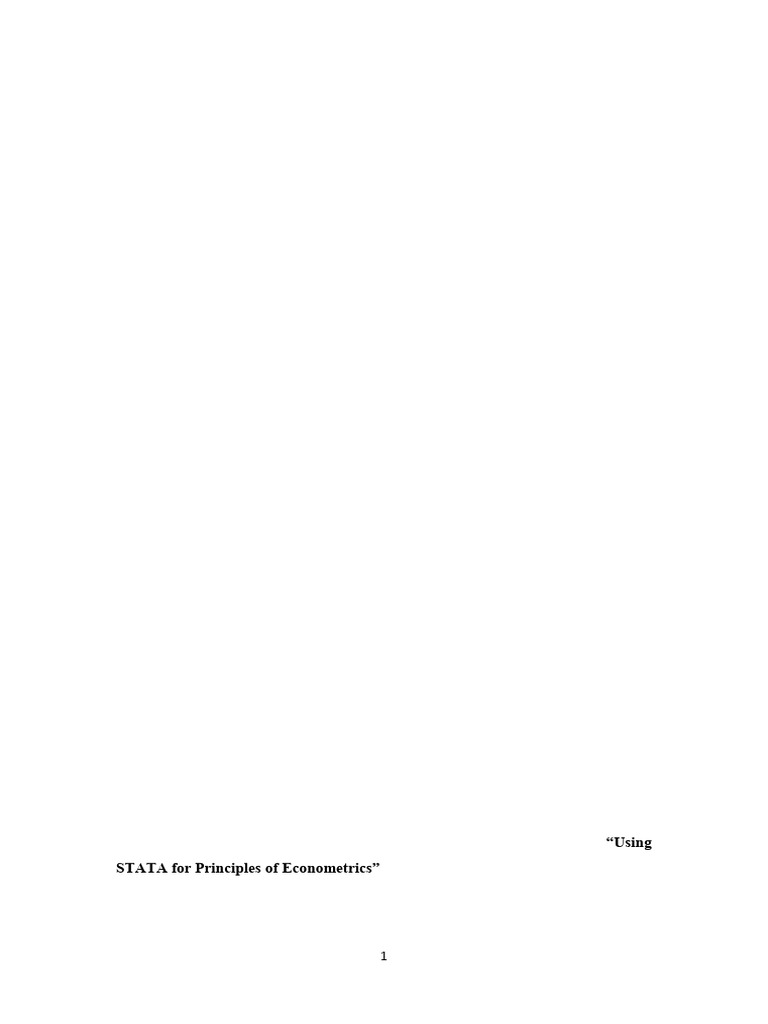 The Basics Of Stata 2020 Pdf Microsoft Excel Computer File 5395