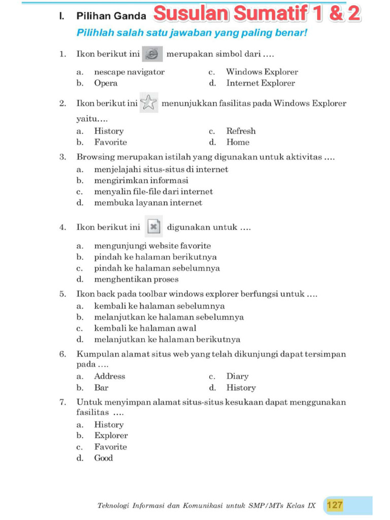 Sumatif 1&2 Susulan | PDF
