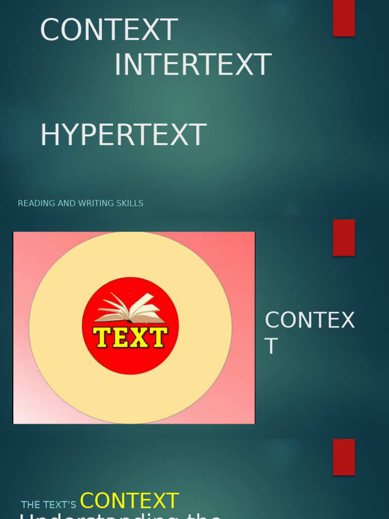 Hypertext and Intertext | PDF