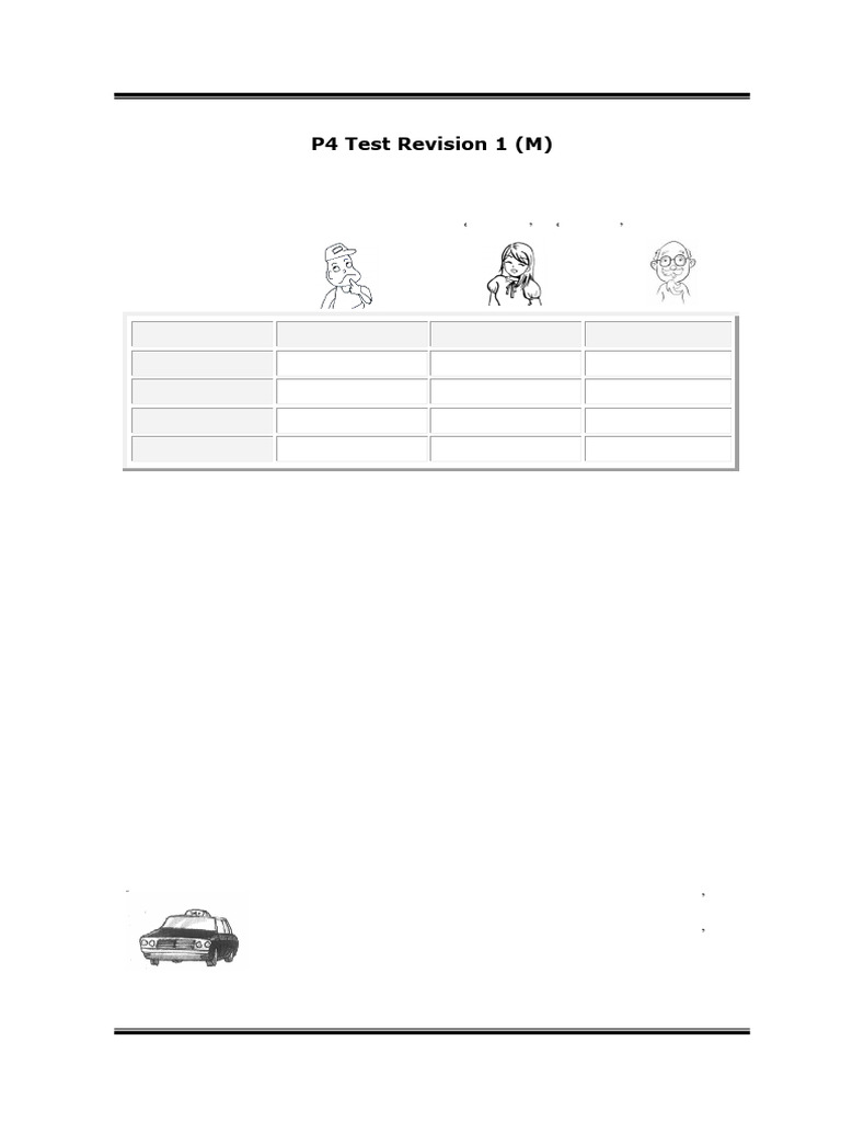 Test1 (Magic 1-3) Ex-Blank | PDF