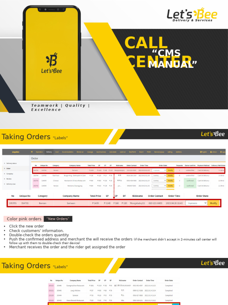 CC CMS Manual | PDF | Receipt | Fee