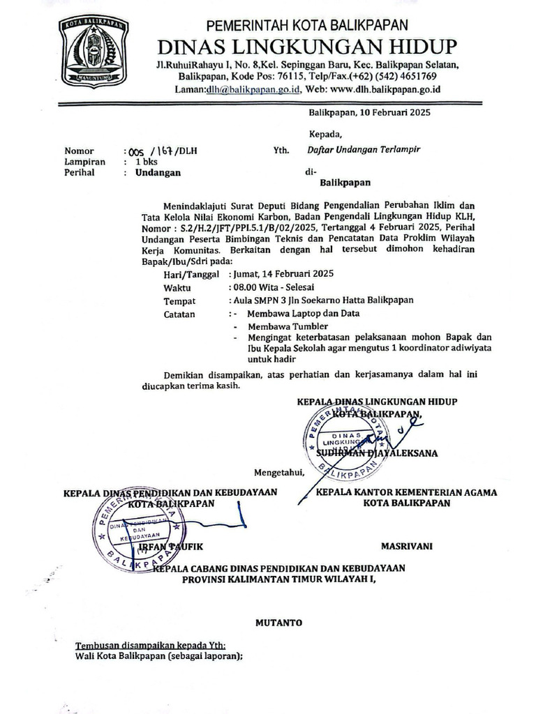 Bimtek Dan Pencatatan Data Proklim Komun | PDF