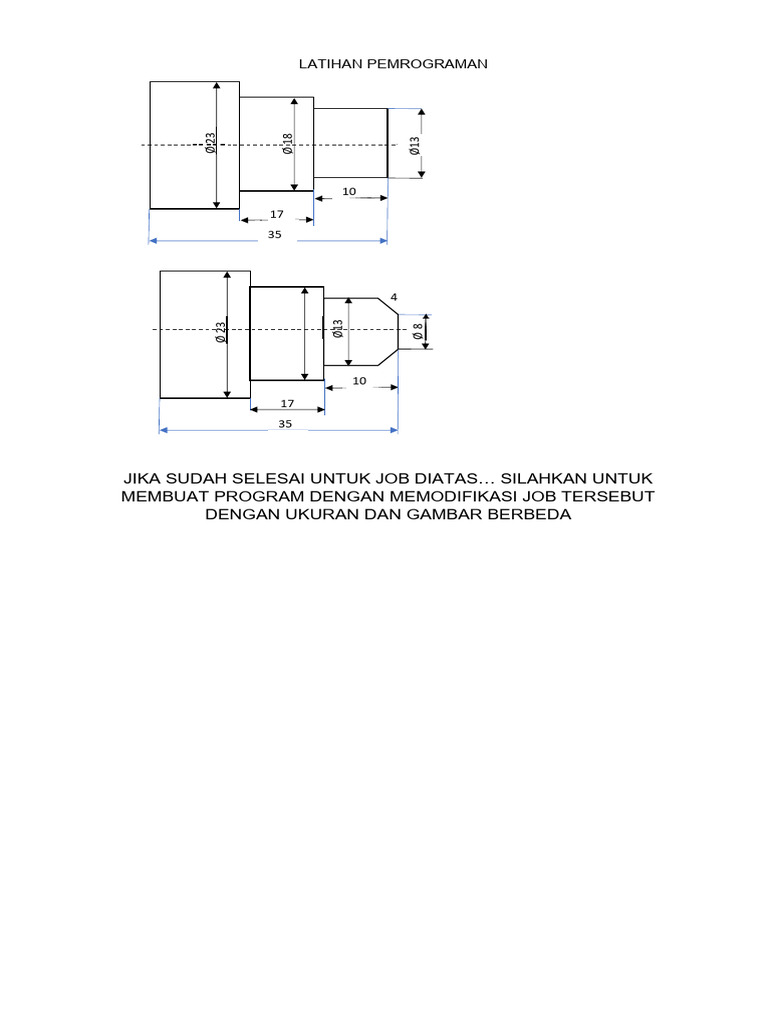 LATIHAN PEMROGRAMAN 1 | PDF