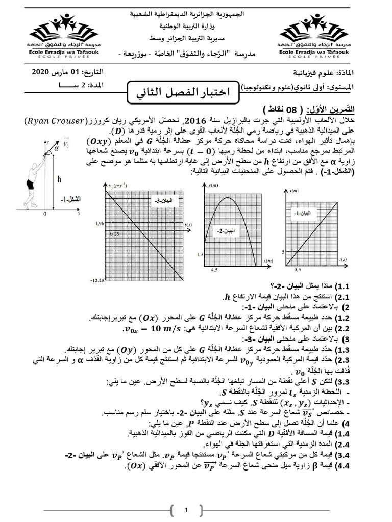 Dzexams 1as Physique 2159257 | PDF