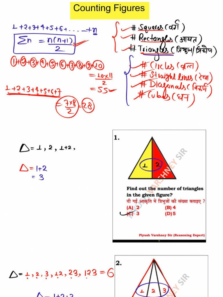 Counting of Figures Part-1 | PDF