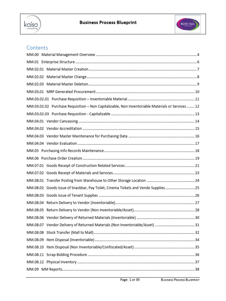 Material Management | PDF | Procurement | Warehouse