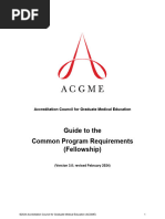ACGME Requirements for Obstetrics/Gynecology | PDF | Medical Education ...