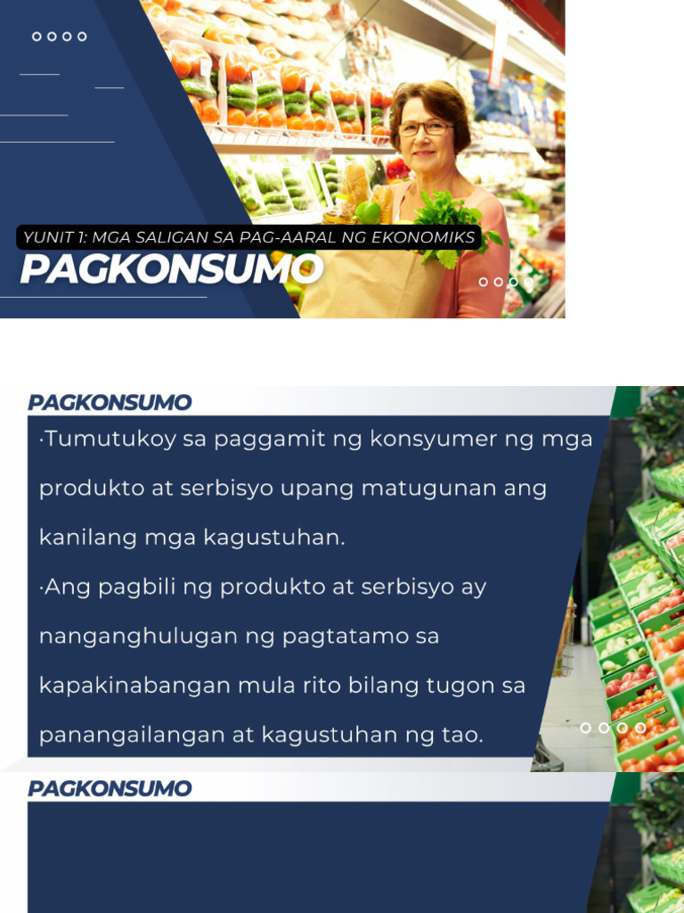 PAGKONSUMO | PDF