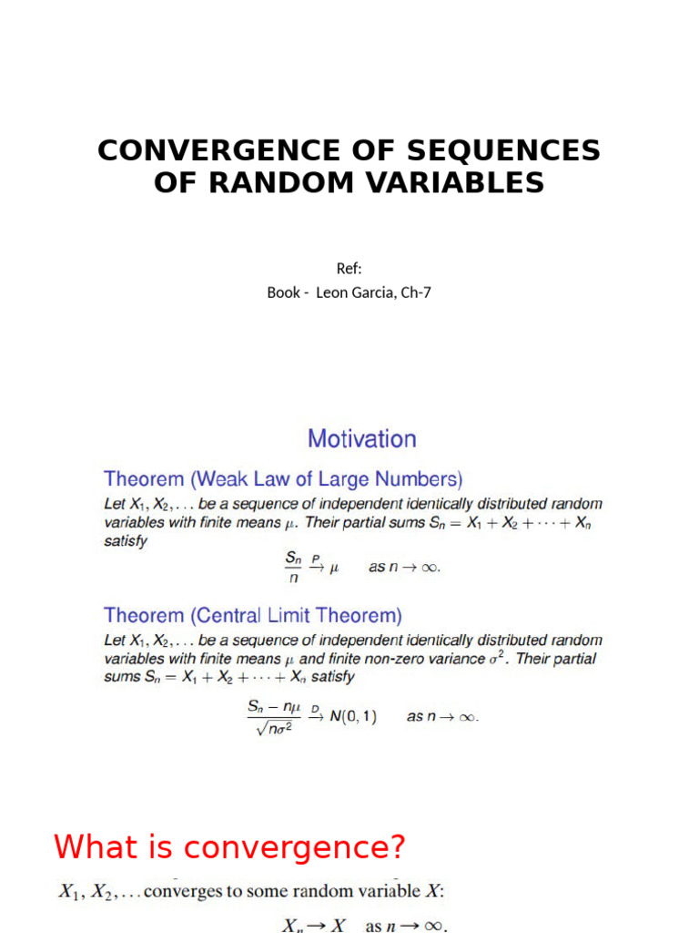 Lecture12 Convergence_annotated_day1 | PDF