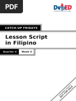 Detailed Lesson Plan Filipino3 SalitangKilos | PDF