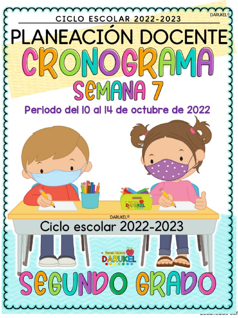 2º Darukel Sem7 Planeación Docente | PDF