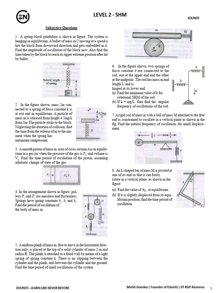 Level 2 - 55116284 - 2025 - 02 - 28 - 13 - 50 | PDF | Oscillation | Force