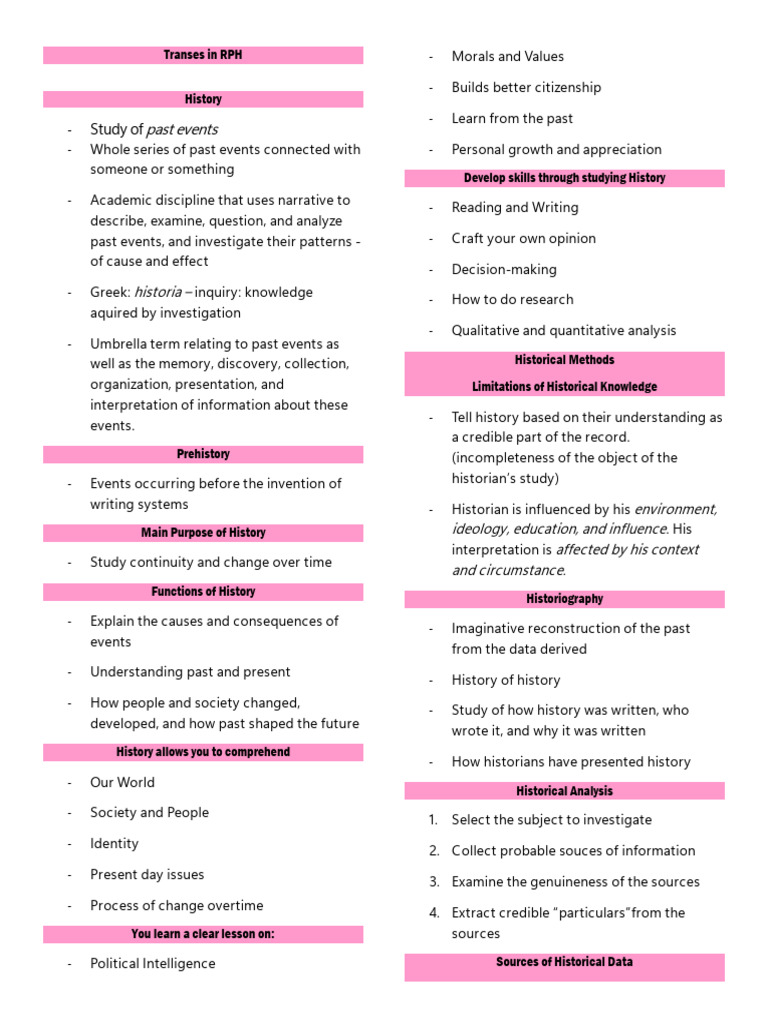 Transes in RPH | PDF | Primary Sources | Witness