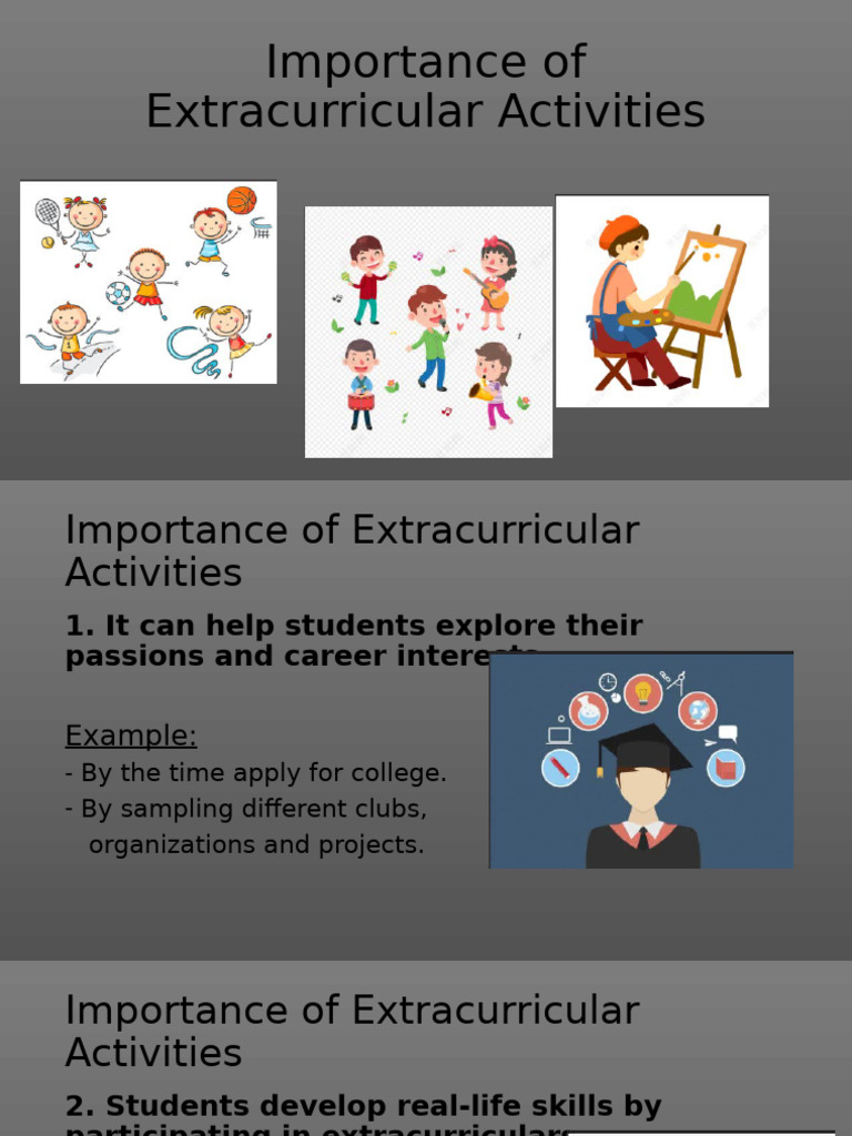 Benefits of Extracurricular Activities | PDF