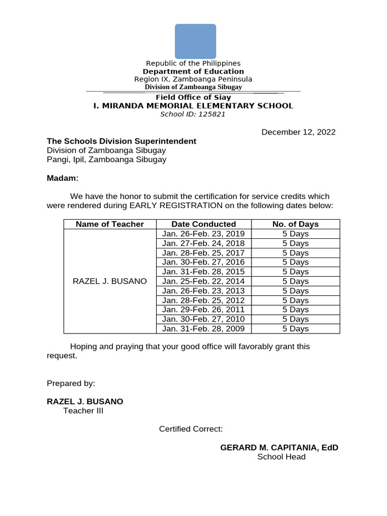 boyetSERVICE CREDITS CLAIM 2019 Below | PDF | Public Law | Southeast Asia