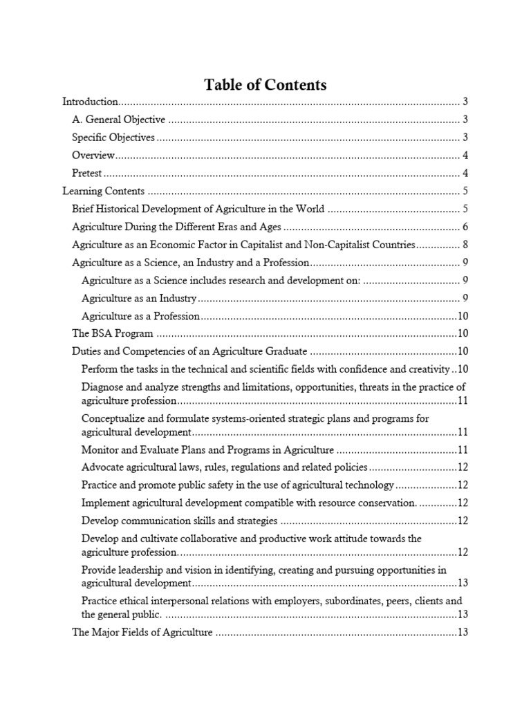 Intro To Agriculture | PDF | Agriculture | Ecosystem