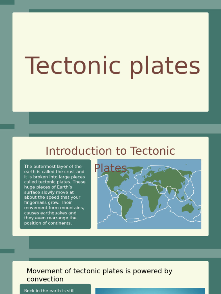 Tectonic Plates | PDF