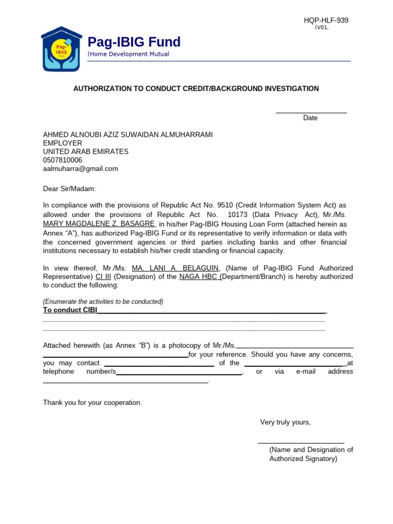 Cibi Form | PDF