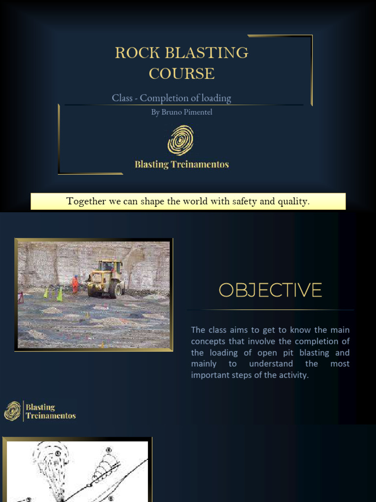 Rock Blasting Loading and Stemming Guide | PDF