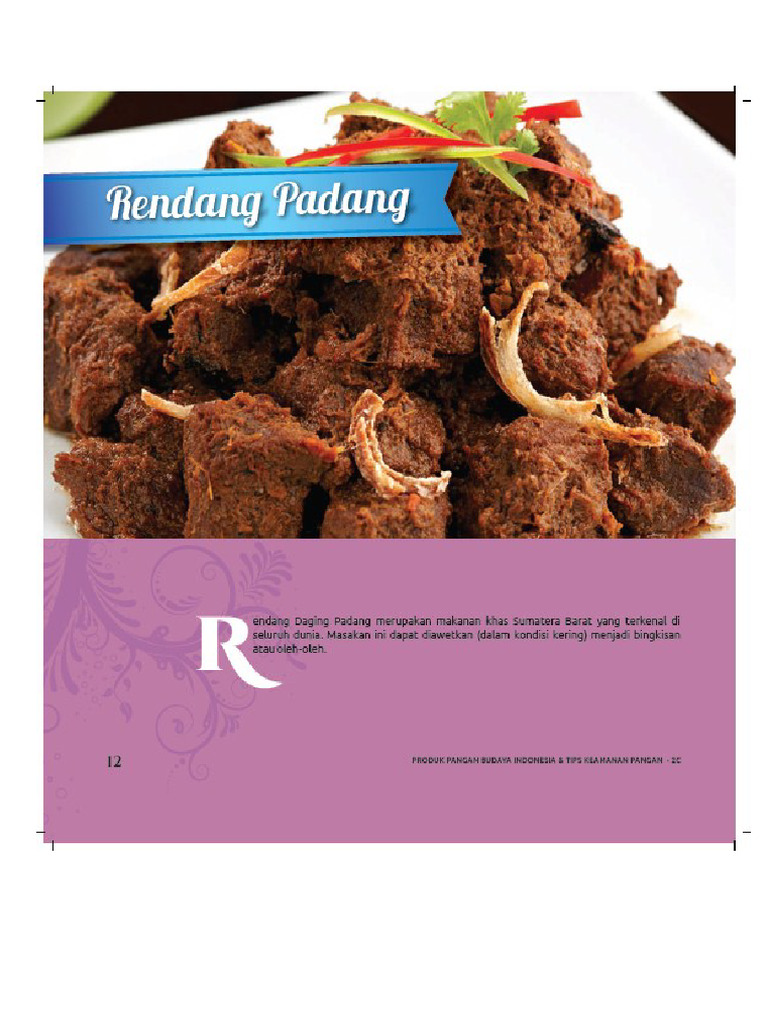 Resep Rendang | PDF