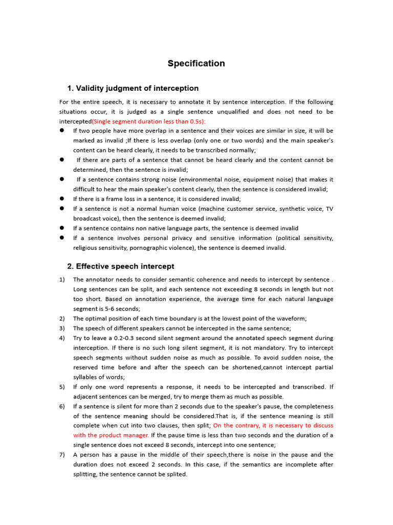 Specification for 1000 Hour American English Doctor-patient Dialogue ...