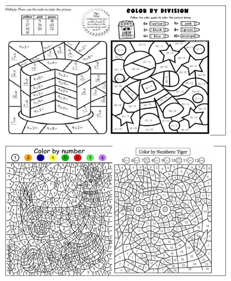 Color by Numbers 2 | PDF